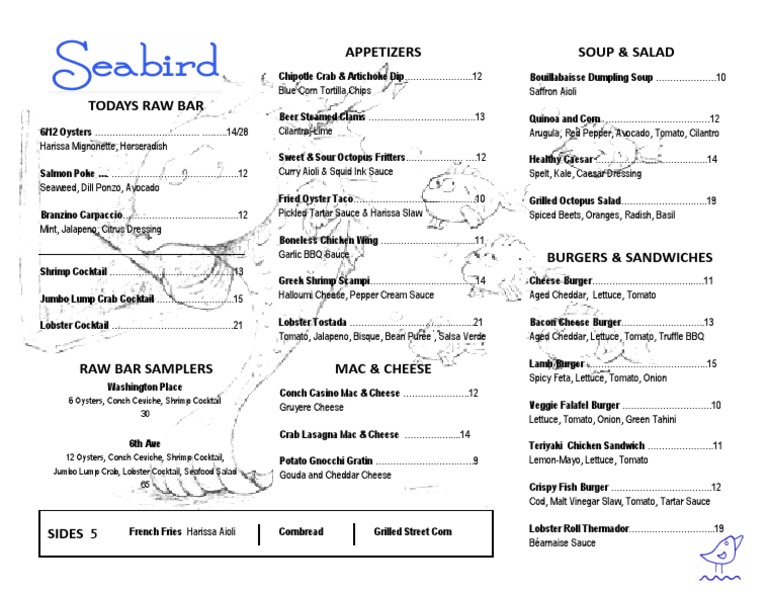 Seabird Menu FINAL