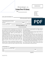 Ups - SCS Poa | PDF | Power Of Attorney | Social Security Number