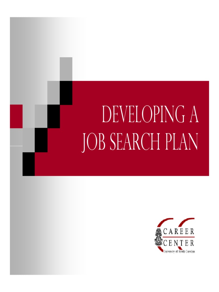 Developing A Job Search Plan Job Search Plan | PDF | Resource ...