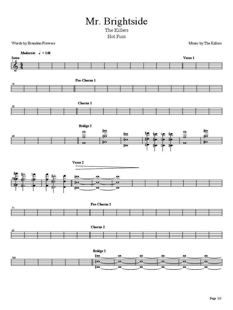 Synth 2 MR Brightside | PDF