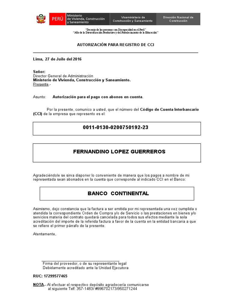 FORMATO - C C I 2015