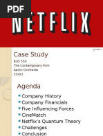 Organisational Structure of Netflix