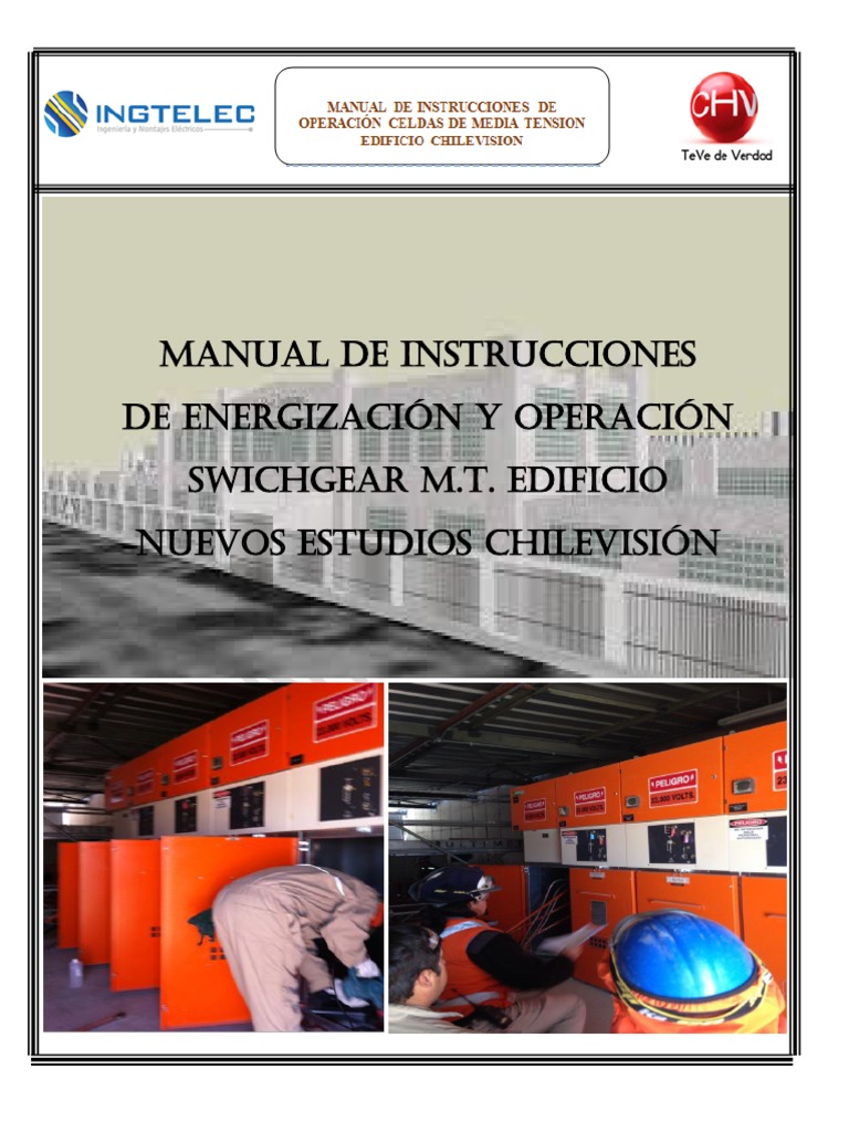 Manual de Instrucciones Energizacion y Operacion Celdas MT | PDF | Corazón | Corriente eléctrica