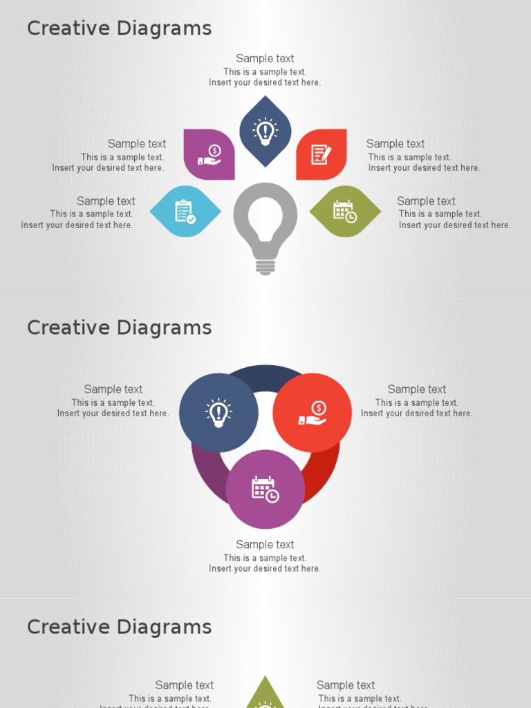 Creative Diagrams: Sample Text | PDF | Retailing | Marketing