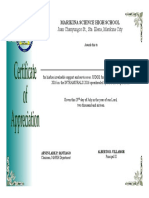 Certificate INTRAMS | PDF