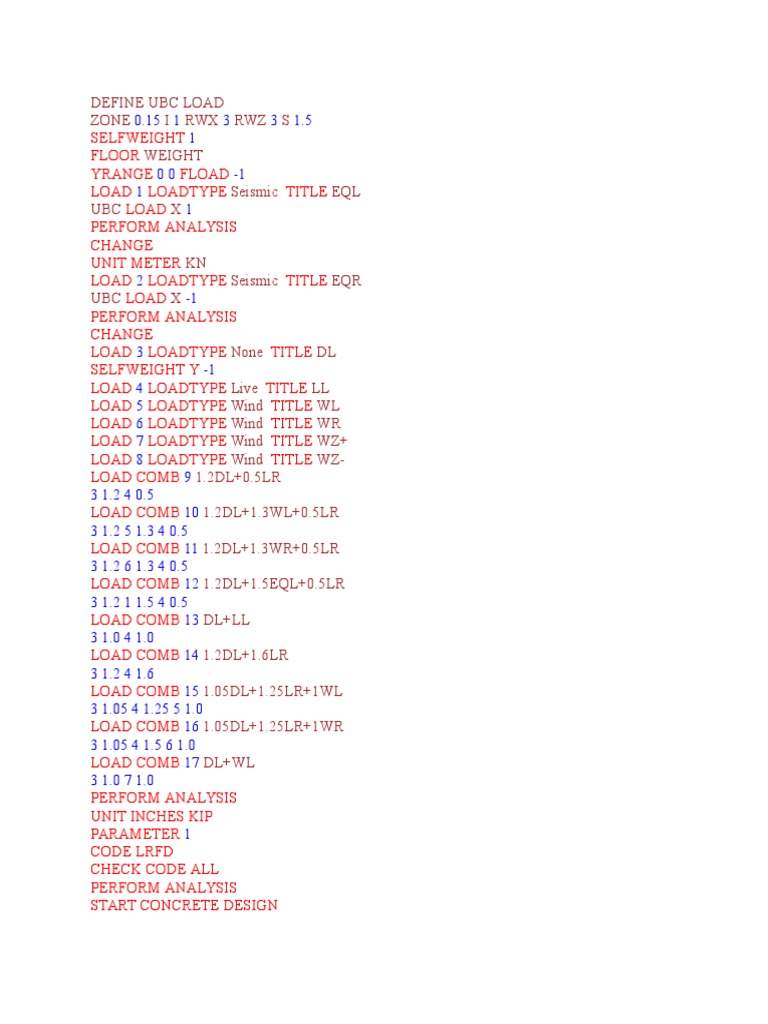 Define Ubc Load | PDF