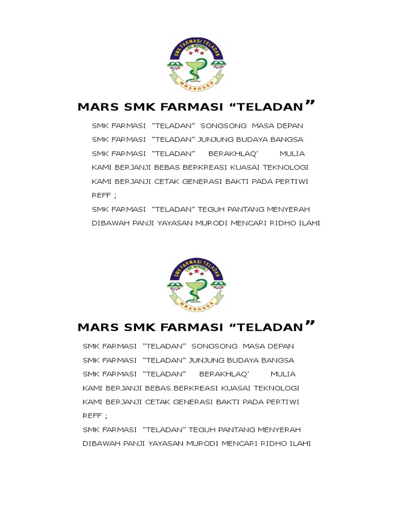 Mars SMK Farmasi | PDF