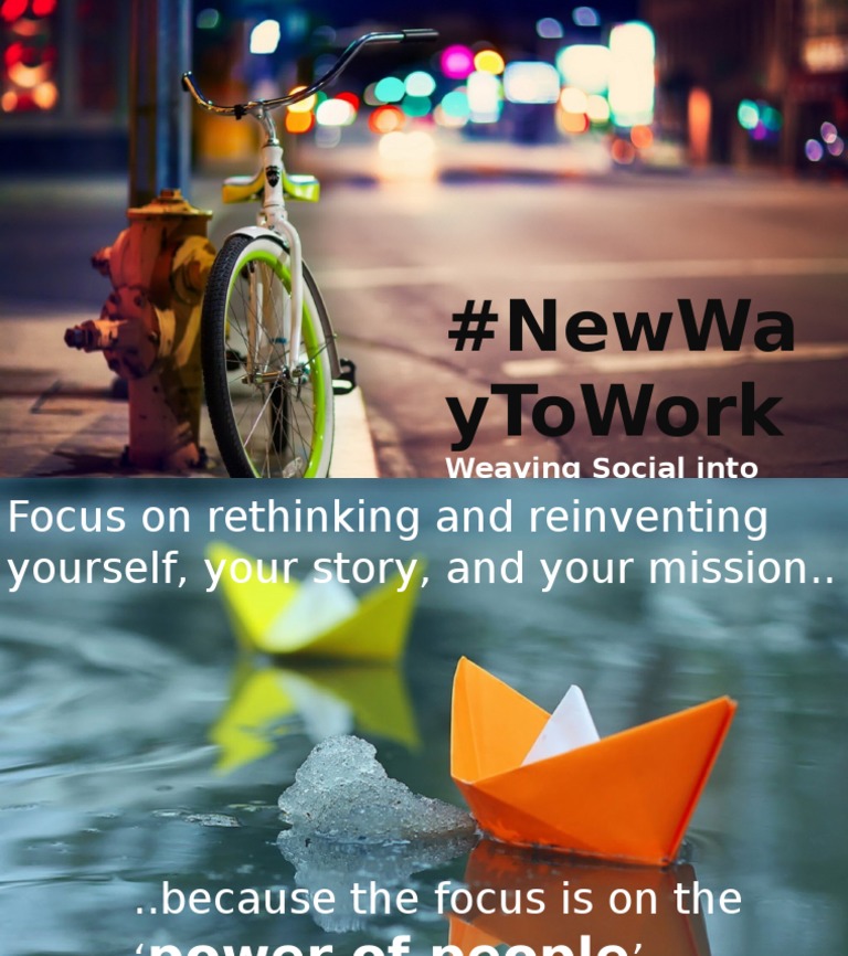 Rethink Your Story for a New Way to Work | PDF