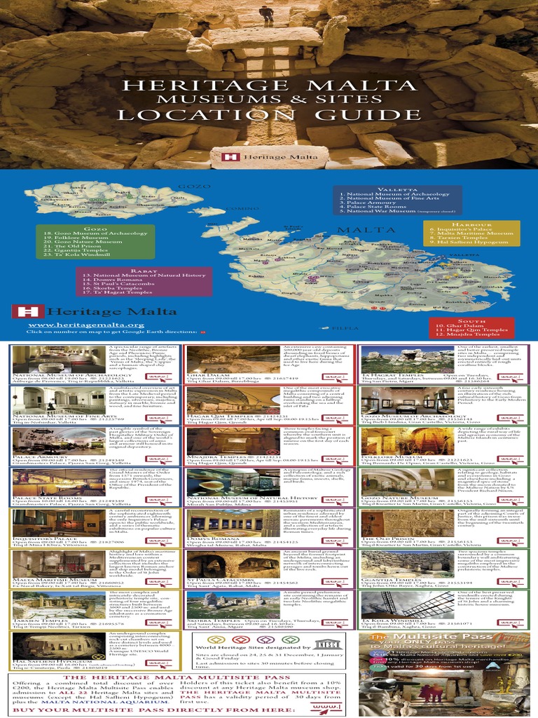 HM Brochure | PDF | Malta | Archaeology