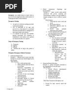 Study Guide Emergency and Trauma Nursing | PDF | Major Trauma | Nursing
