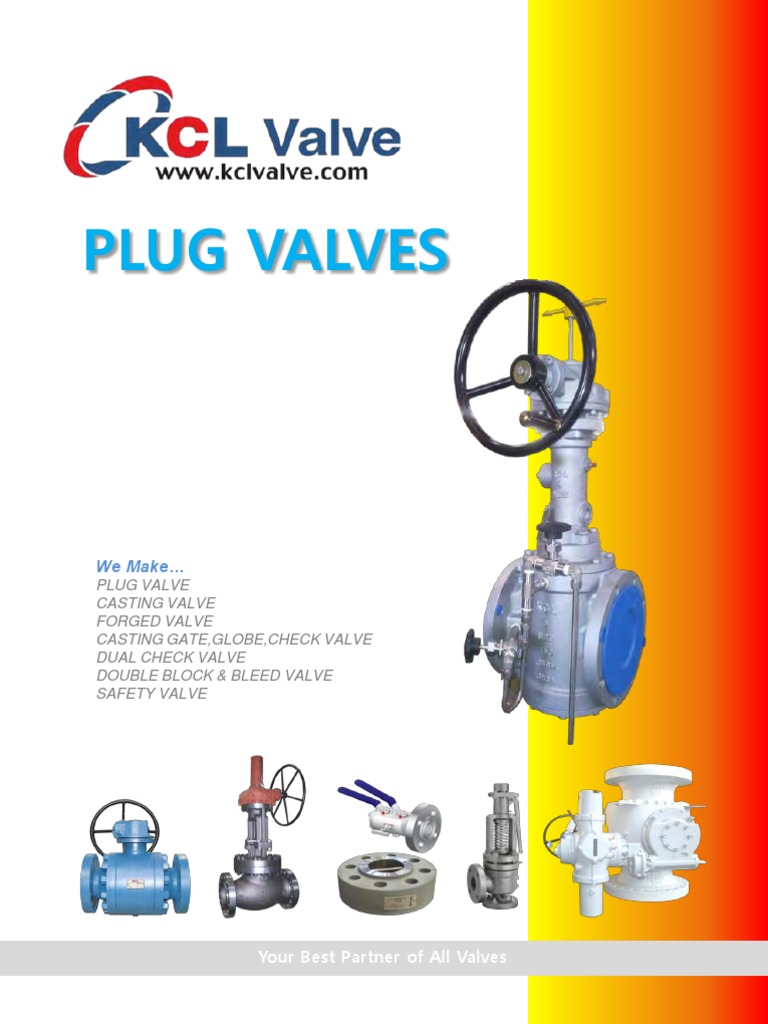 KCL Valves - DBB Plug Valve - Korea | PDF | Home & Garden | Computers