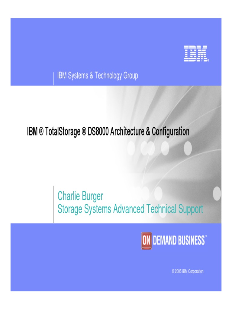 Ds8000 Architecture Configuration | PDF | Command Line Interface | Computer Architecture