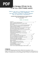 Intake Sheet For Children in Conflict With The Law (Cicl) and Child at ...