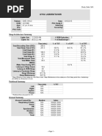 Moderate Sleep Apnea Report Sample | PDF | Sleep | Animal Physiology