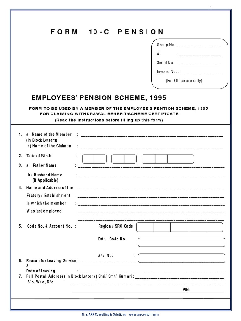 Form 10-C Pension | PDF | Cheque | Service Industries