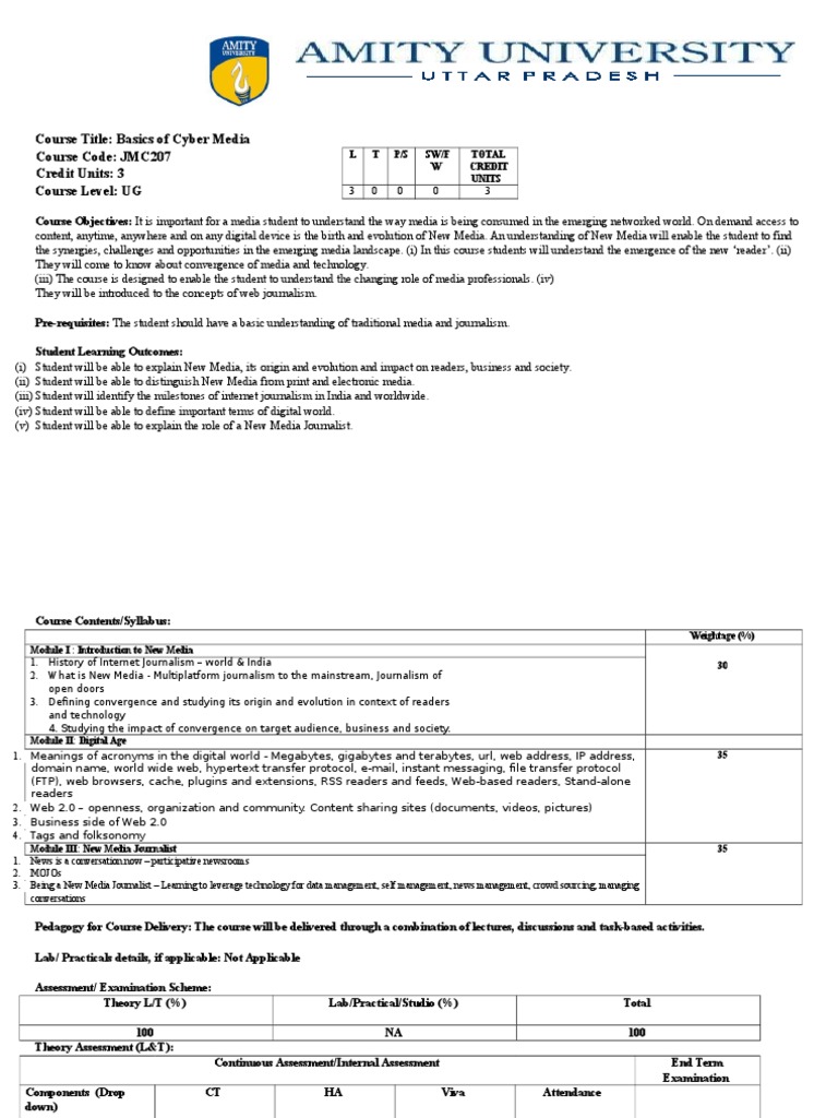 Basics of Cyber Media | PDF | New Media | World Wide Web