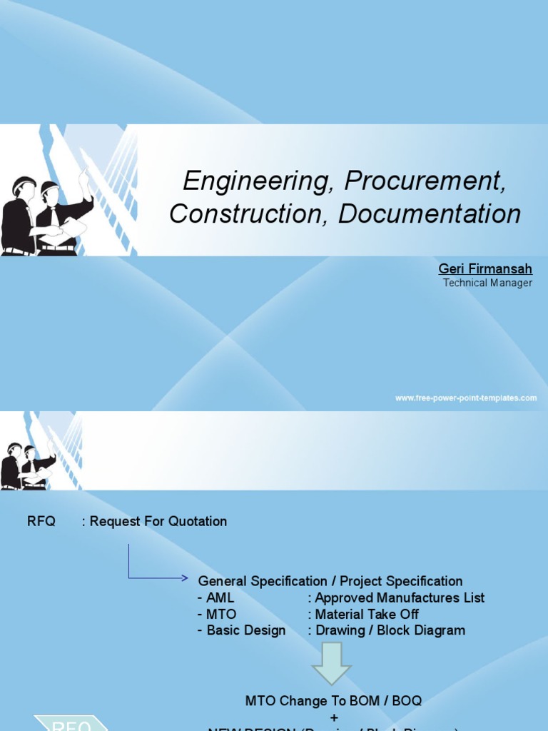Engineering, Procurement, Construction