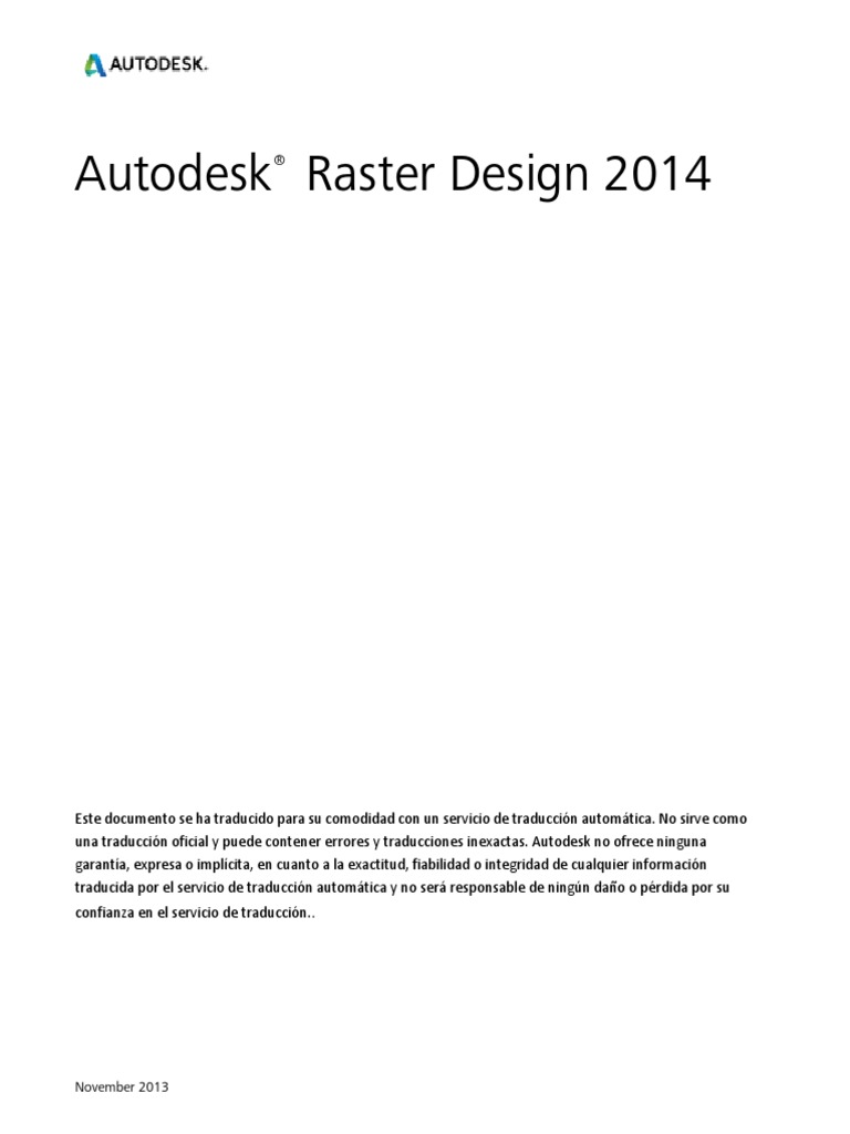 AutoCAD Raster Design Help Es | PDF | Tecnologia Educacional ...