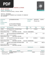 CROMA Duplicate Invoice | PDF