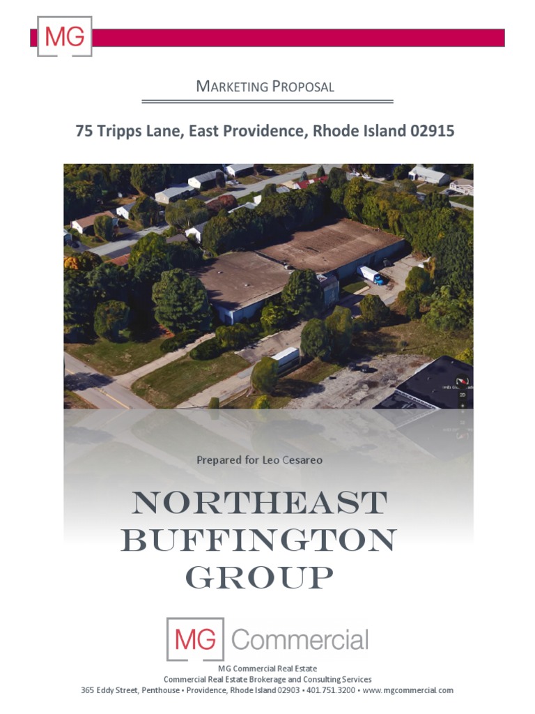 Proposal - 75 Tripps Lane East Providence Ri 02915 | PDF | Real Estate ...