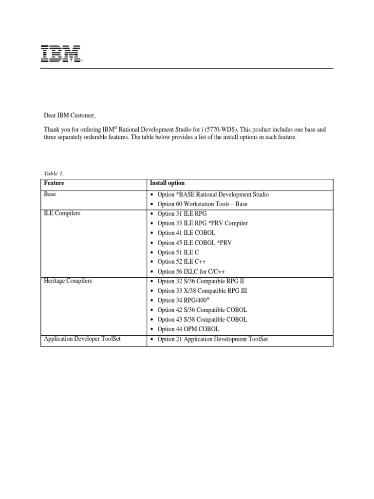 IBM Rational Development Studio For I | PDF