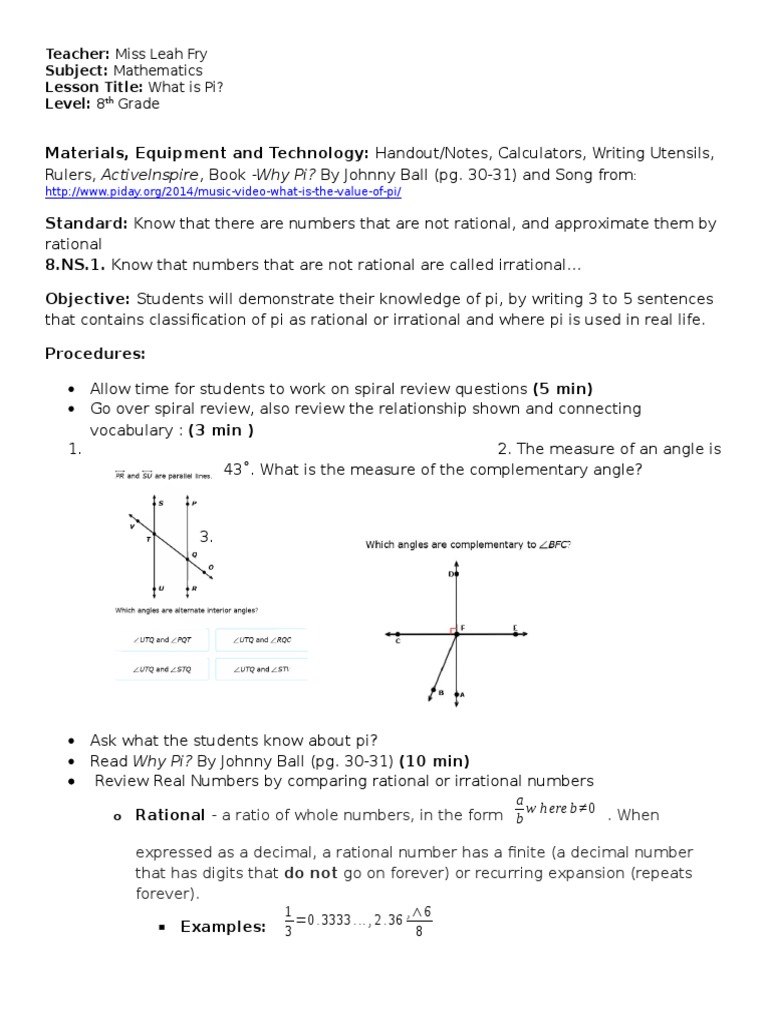 what is pi | Pi | Rational Number