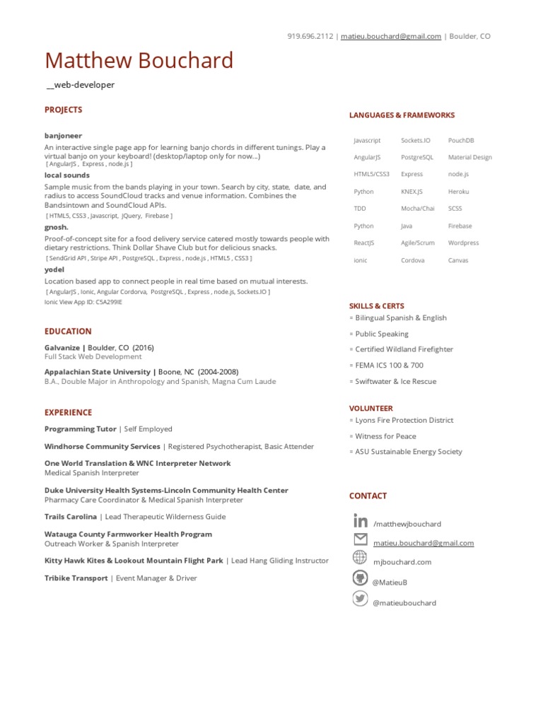 Matthew Bouchard Compressed | PDF