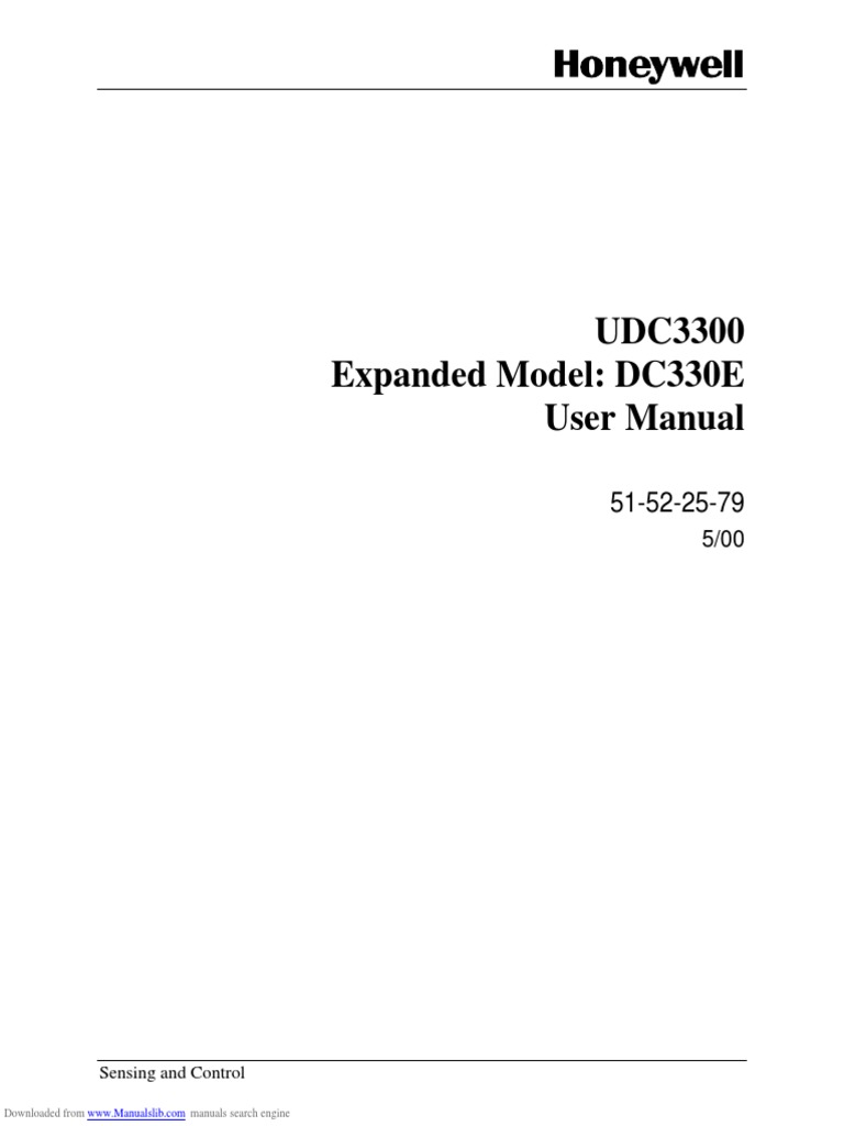Udc 3300 | PDF | Relay | Alternating Current