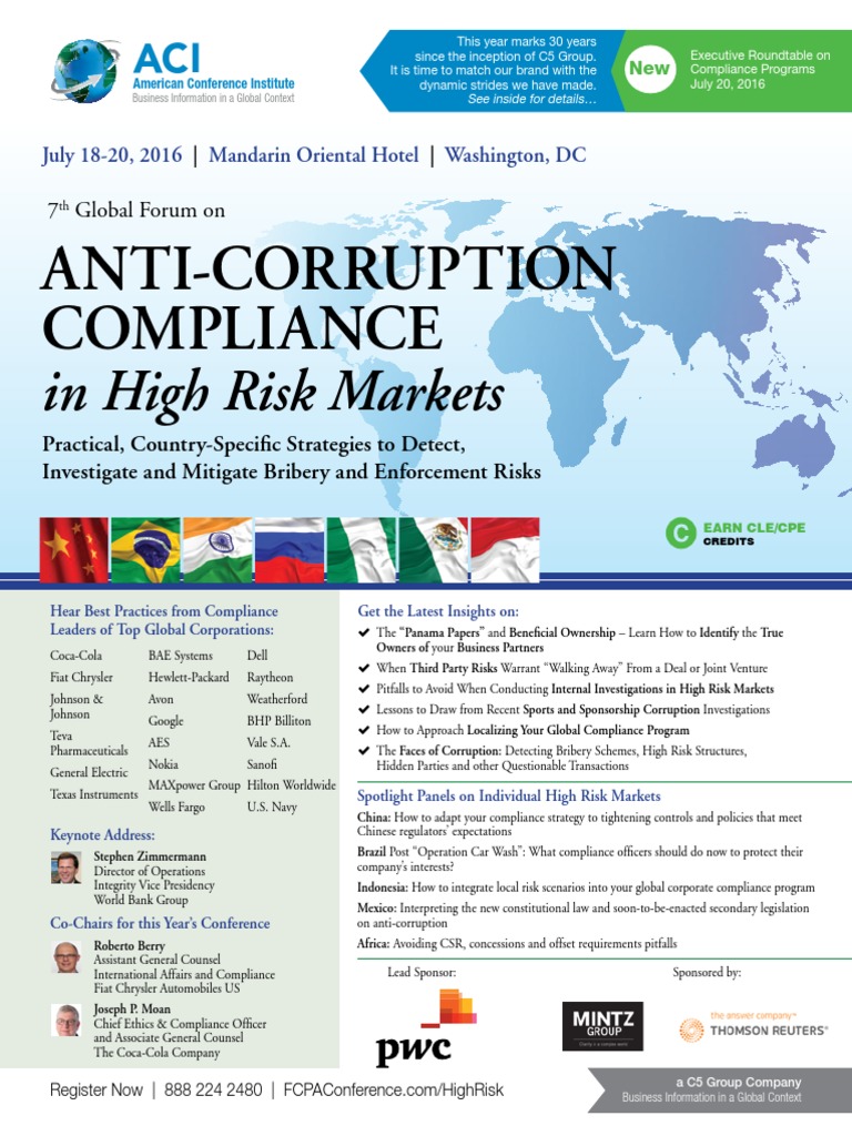 ANTI-CORRUPTION Compliance.pdf | Corruption | Political Corruption