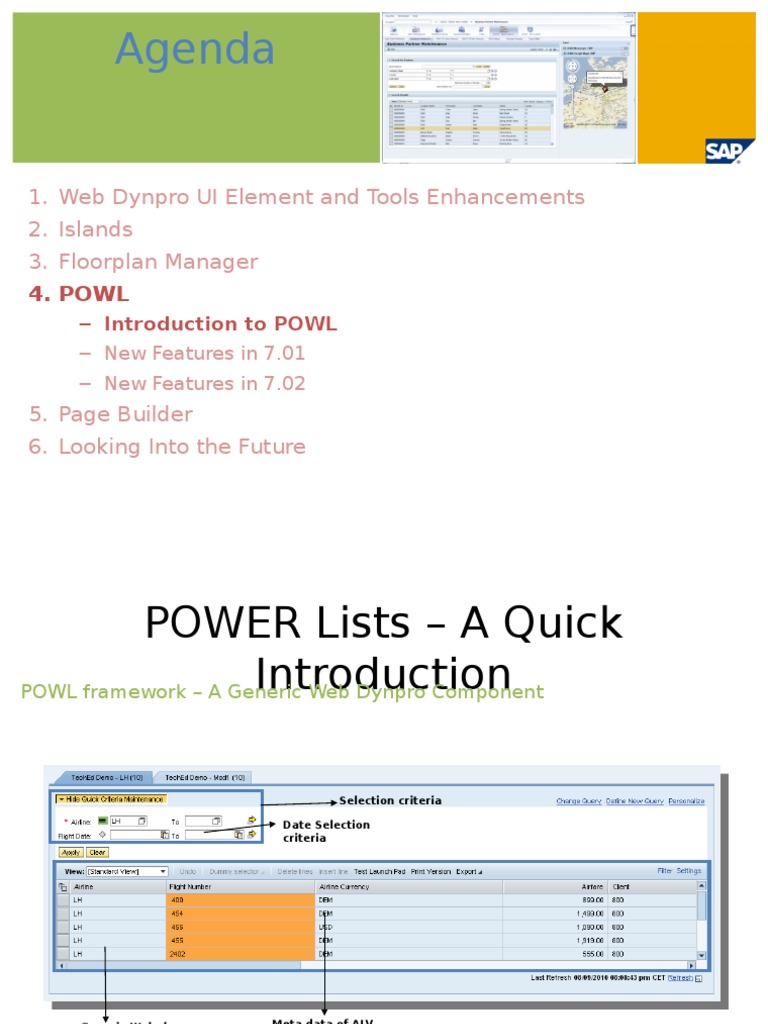 POWL Framework and Whats New | PDF | Application Programming Interface ...
