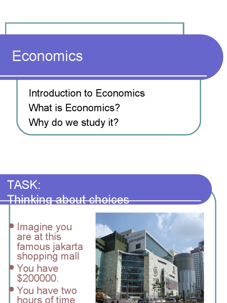 Introduction Of Economics Pdf