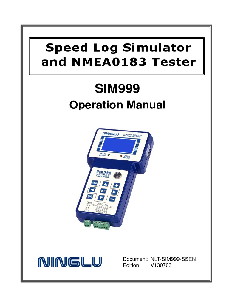 SpeedLog Simulator | PDF | Battery Charger | Menu (Computing)