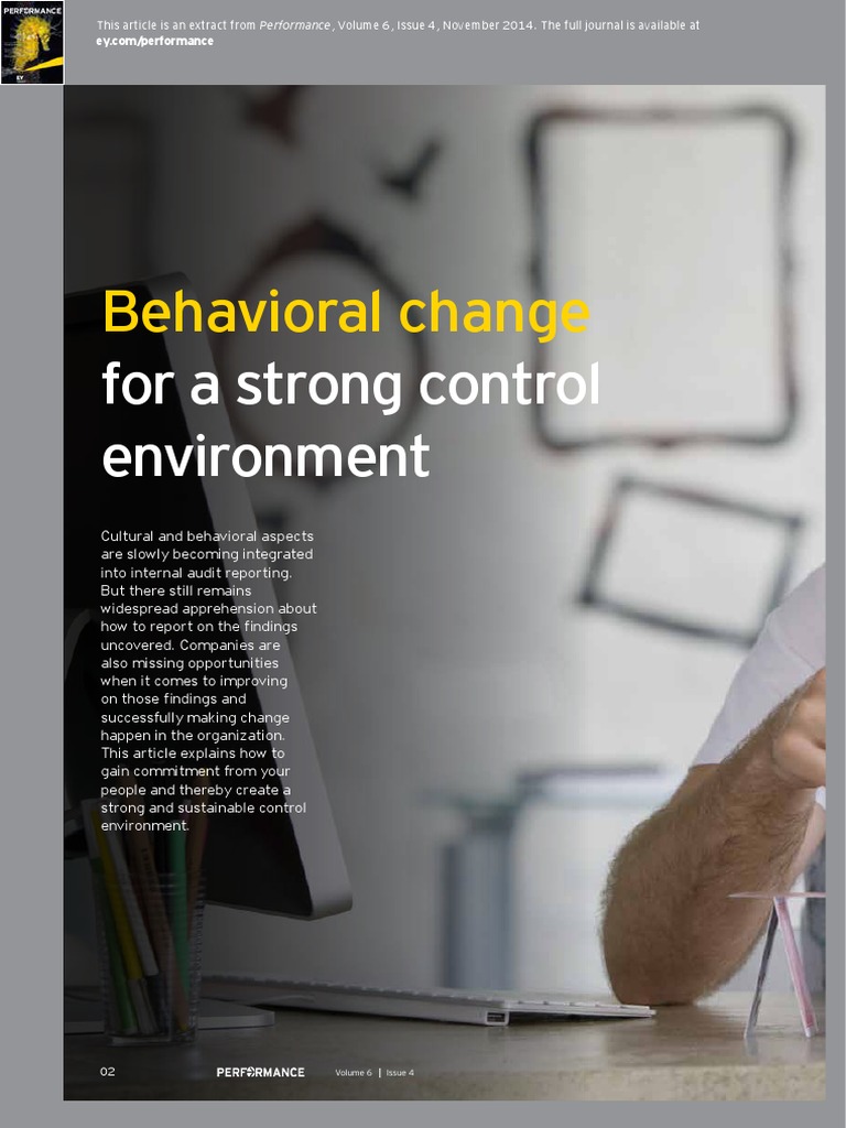EY Performance Control Environment | PDF | Motivation | Motivational