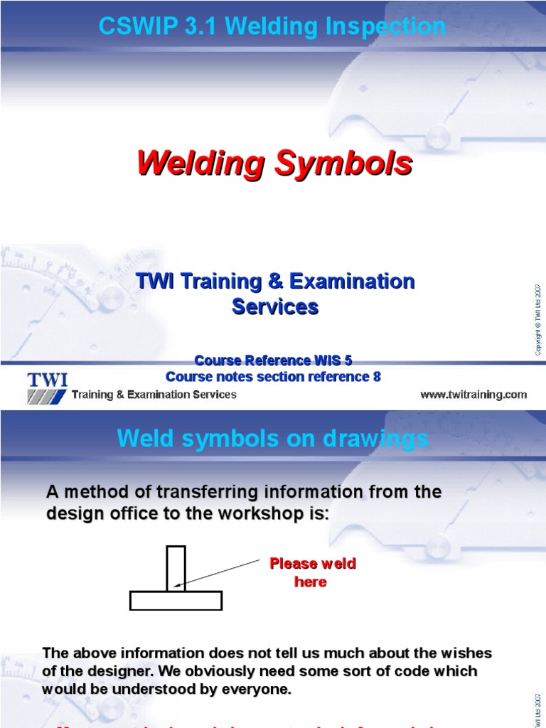 Interpreting Welding Symbols: Understanding the Language of Welding ...