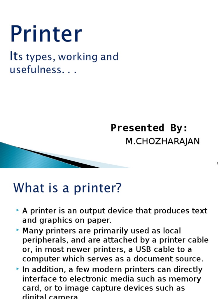 Printer | PDF | Printer (Computing) | Graphic Design