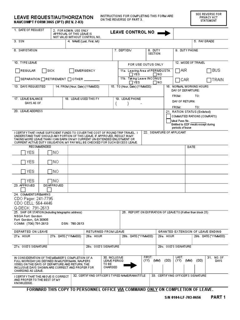 Leave Request Form | PDF | Working Time | Justice