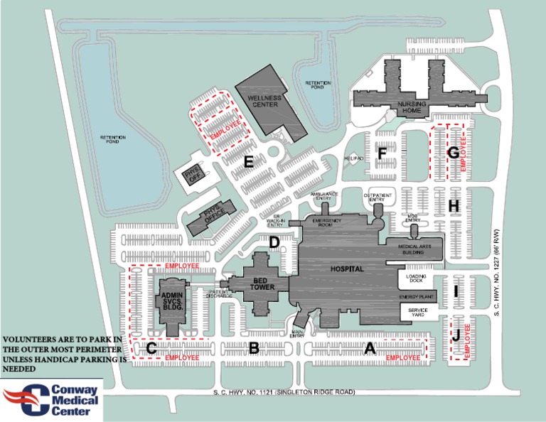 Conway Parking Map 08152012 | PDF