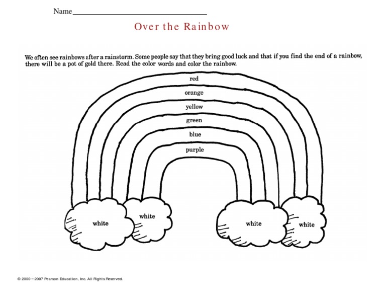 Over the Rainbow - Pearson Education | PDF