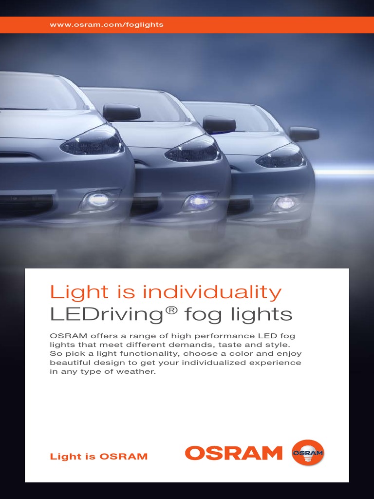Led Driving Fog Lights Campaign Leaflet en | PDF | Light Emitting Diode ...