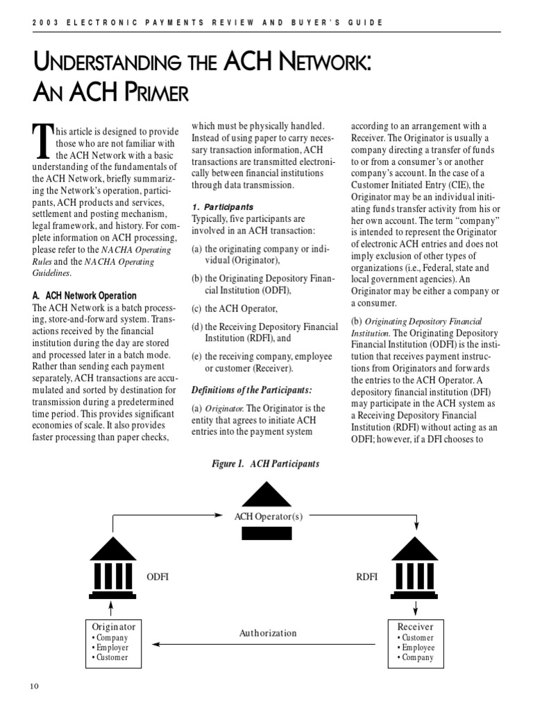 ACH Payments Explained | PDF
