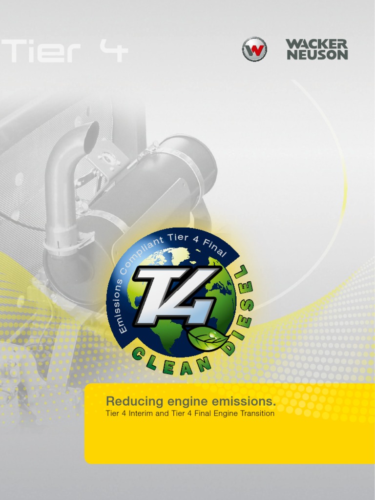 Tier 4 Emissions Standards Explained | PDF | Exhaust Gas | Emission ...