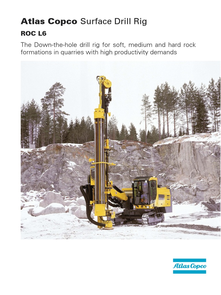 Roc l6 Atlas Copco | Horsepower | Drilling Rig
