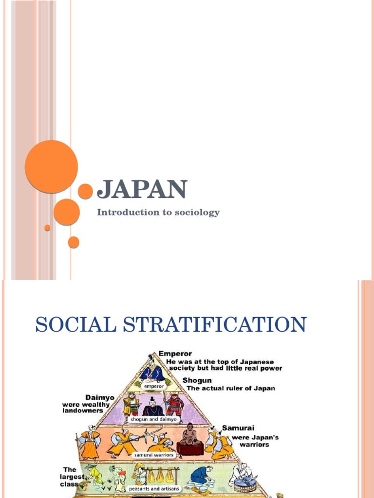 Japan: Introduction To Sociology | PDF