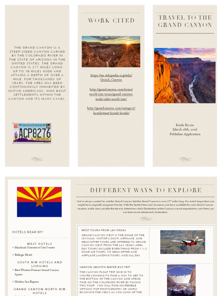 Grand Canyon | PDF | Grand Canyon | Topography