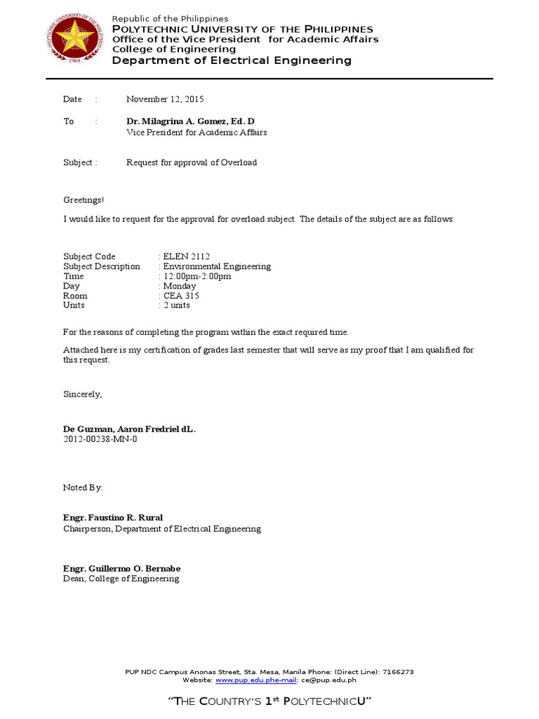 PUP Letterhead | PDF