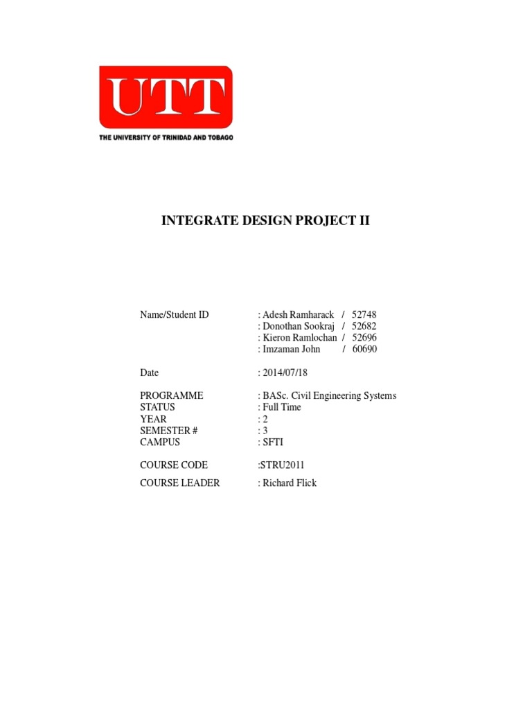 Integrated Design Project 2 | PDF | Framing (Construction) | Tile