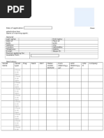 CV Form For Seaman | PDF | Ships | Sailor