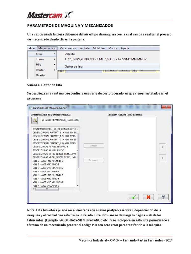 Tutorial Mastercam X5 | Point and Click | Mecanizado