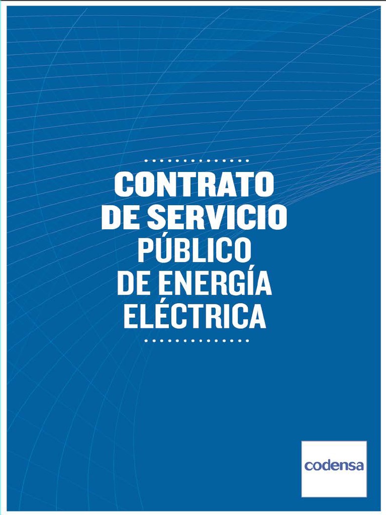 Cartilla Contrato Condiciones CODENSA | PDF | Calidad (comercial) | Pagos