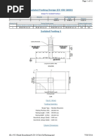 03 - Pole Foundation Design Calculation PDF | PDF | Building ...